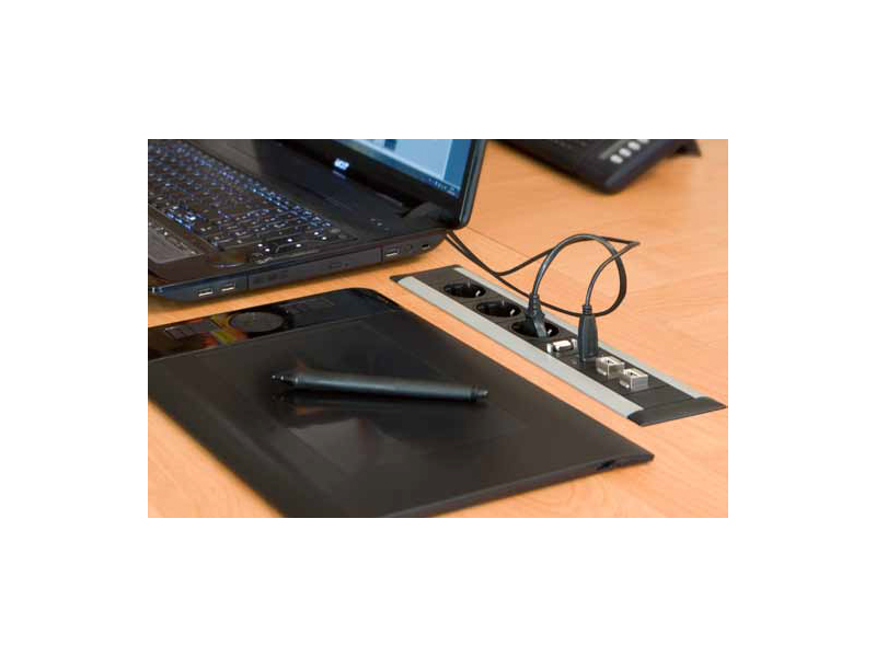 EVOline Frame Dock Data Medium, silber