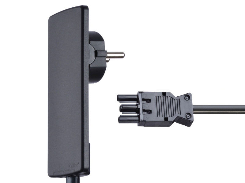 EVOline PlugFix mit GST18 Steckverbinder schwarz